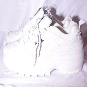 Fila | Shoes | New Fila Disruptor Ii Platform Wedge Sneakers Size ...